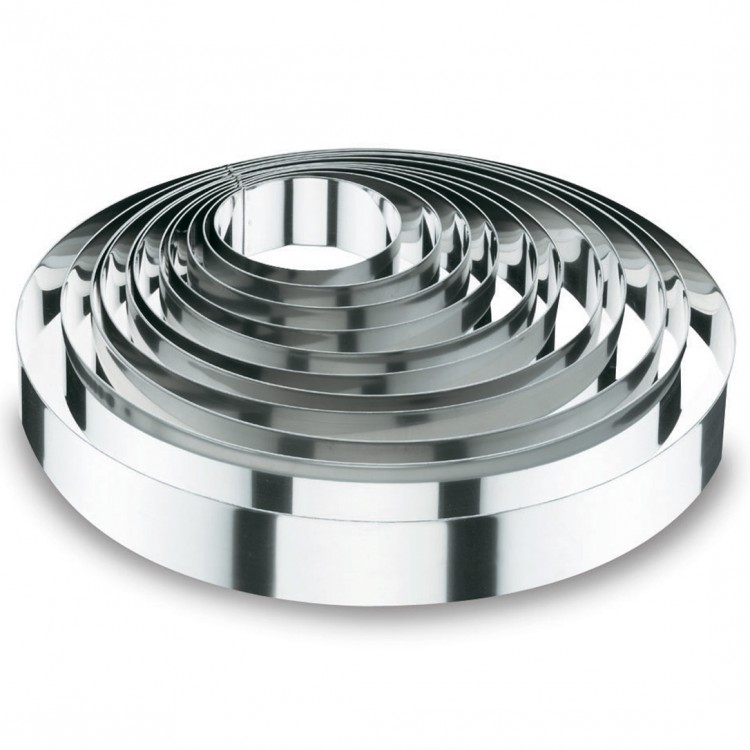Metal cake mold Circle d 18cm, h 6cm, 68618